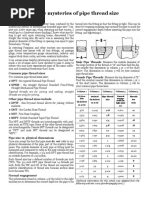Conversion Table DN To Inch (NPS) For Measuring Pipe Diameters | PDF ...