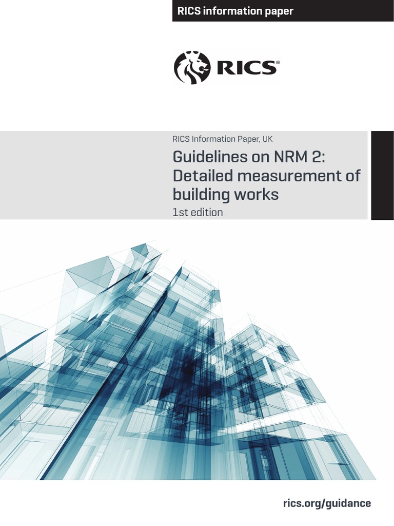 NRM 2 Guidelines 1st Edition PGguidance 2014 | Concrete | Deep Foundation