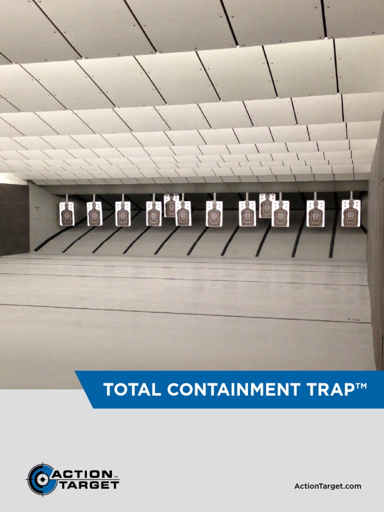 Total Containment Trap Brochure 0216 | PDF | Cartridge (Firearms ...