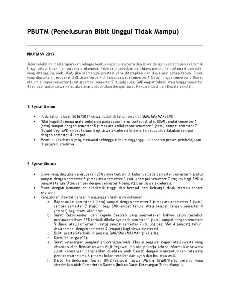 PBU SV UGM Fix | PDF