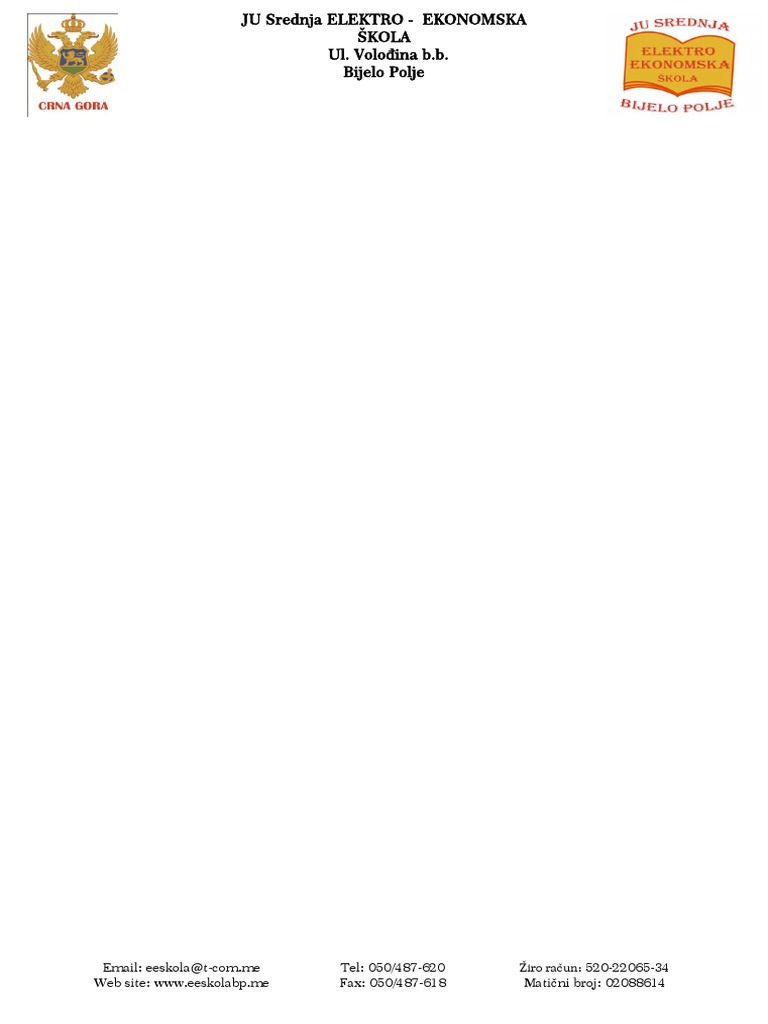 Memorandum Blanko - 1 | PDF