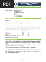 MSDS Air Freshener | PDF | Water | Chemistry