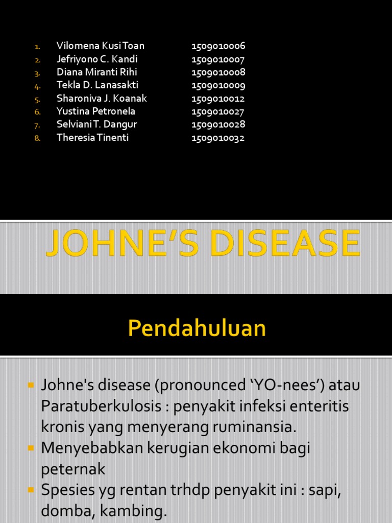 Johne's Disease | PDF