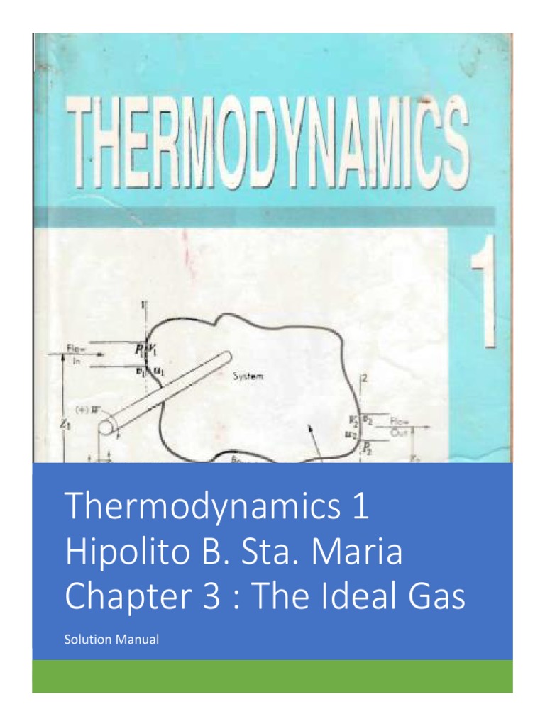 Chapter 3 Solution Manual | PDF | Pressure | Thermodynamics