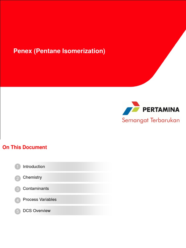 Penex Isomerization Guide | PDF