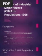 Cimah Regulation | PDF | Emergency Management | Occupational Safety And ...