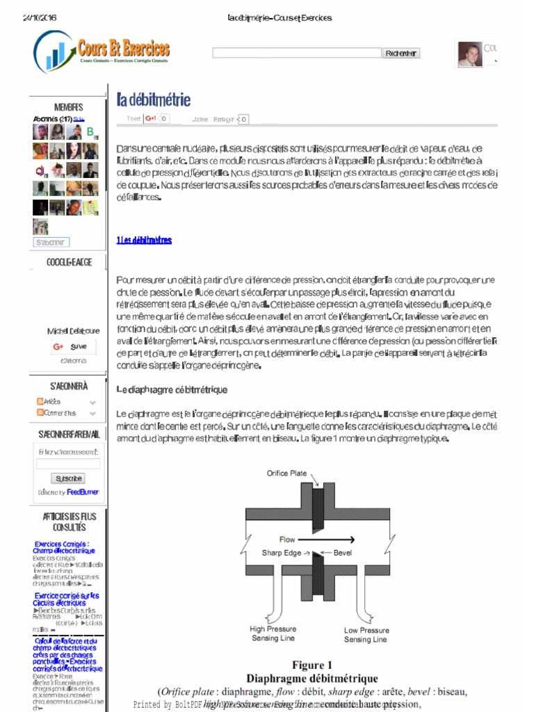 La Débitmétrie | PDF | Business | Technology & Engineering