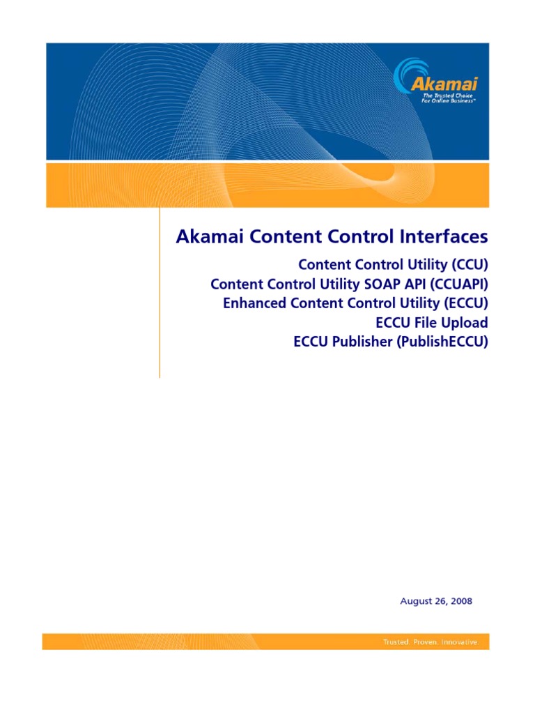 Content Control Interfaces | PDF | Hypertext Transfer Protocol | Application Programming Interface