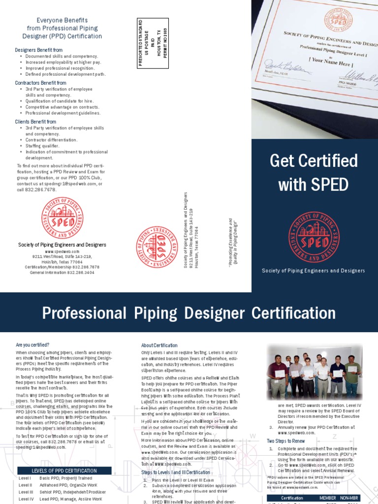 PPD Certification Overview and Benefits | PDF | Certification ...