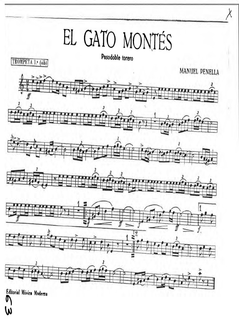 Partituras Trompeta 100 | PDF