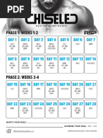 Gethin 12 Week Calendar | PDF | Musculoskeletal System | Soft Tissue