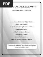 CAPE Communication Studies IA Sample | PDF | Classroom | Nonverbal ...