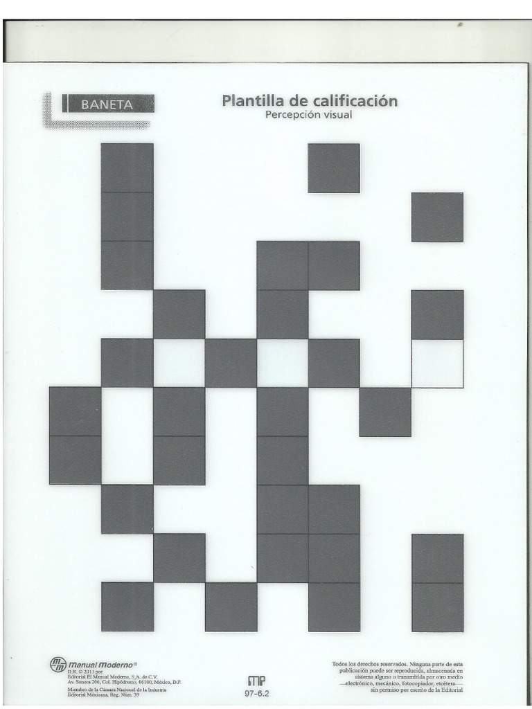 BANETA. Plantillas de Calificación PDF | PDF