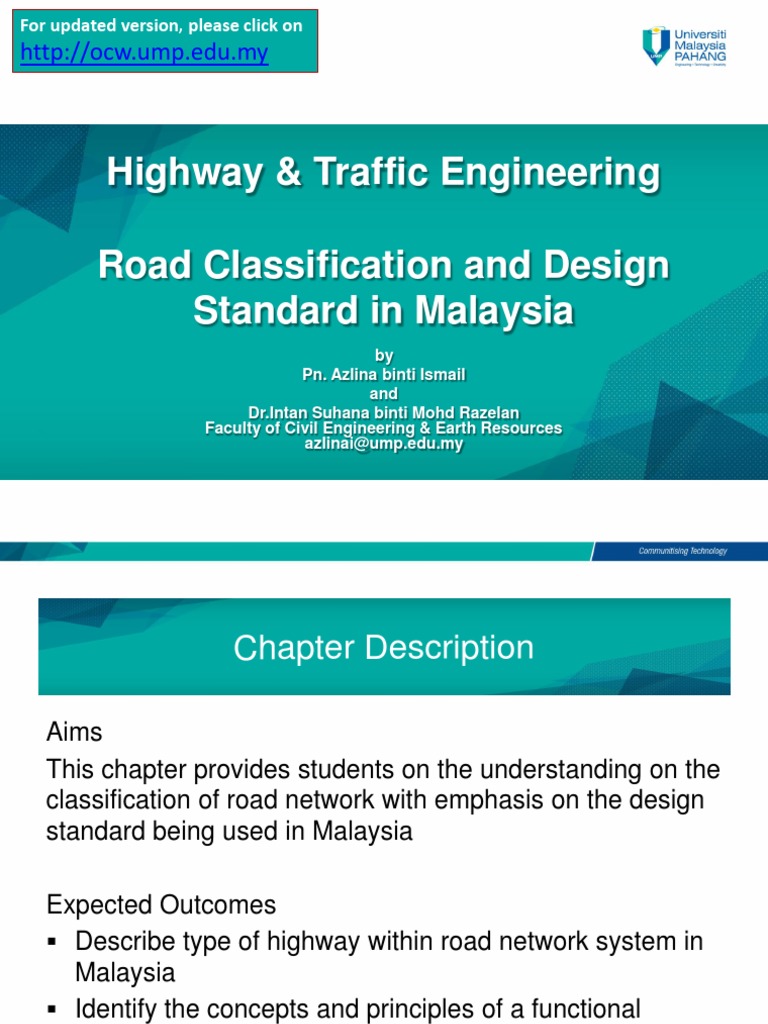 Chapter 1 | PDF | Controlled Access Highway | Road