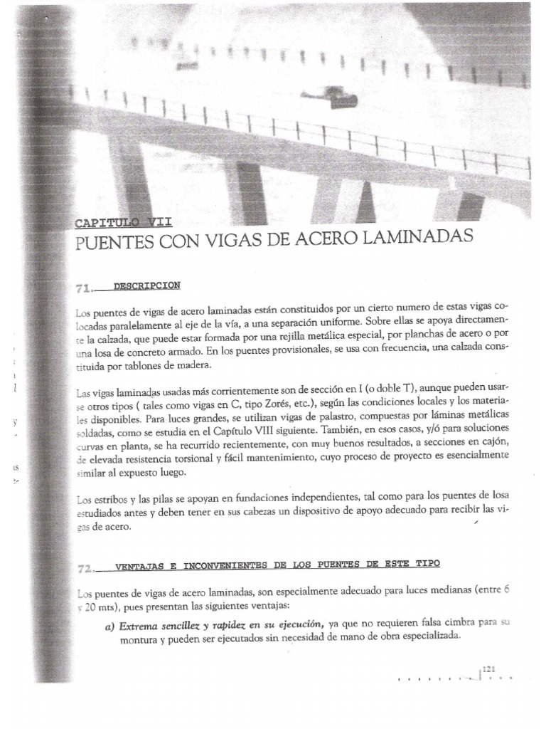 Puentes Con Vigas De Acero Laminadas Pdf