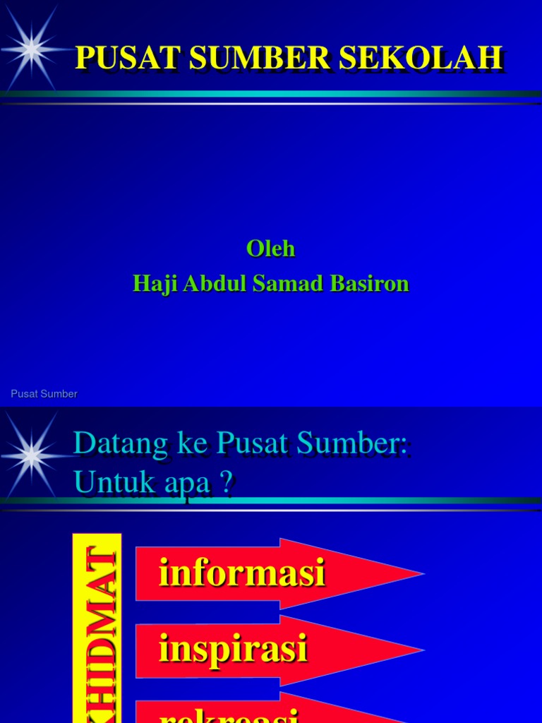 Pengurusan Pusat Sumber | PDF