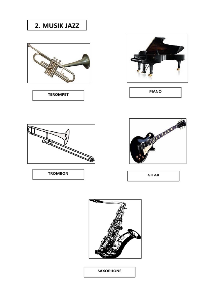 Musik Jazz: Terompet Piano | PDF