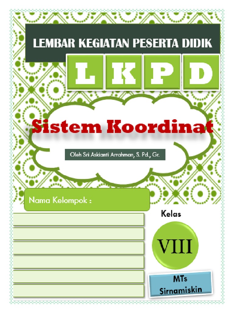 LKPD S Koordinat | PDF