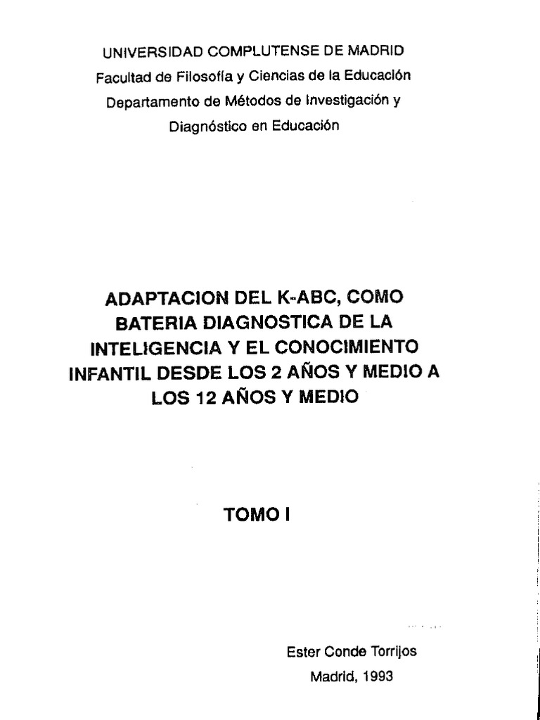 Test ABC Kaufman PDF | PDF | Entretenimiento (general) | Business