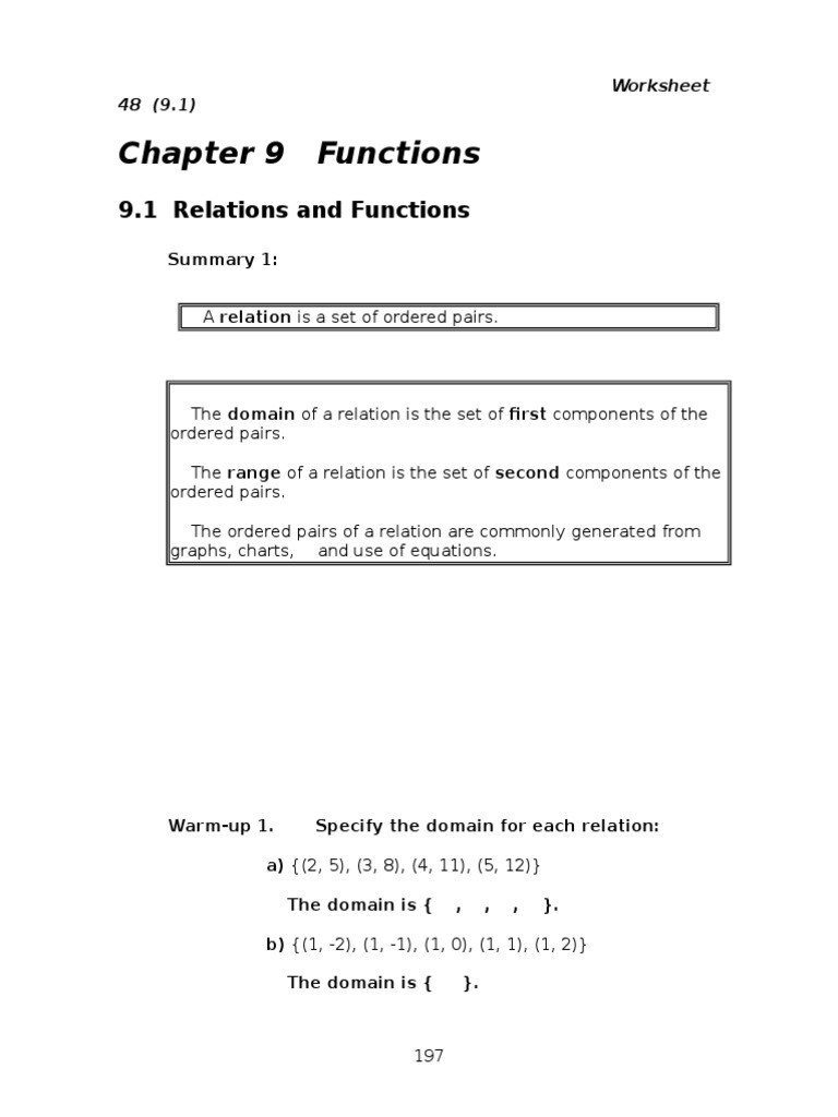 All About Functions | PDF | Function (Mathematics) | Maxima And Minima