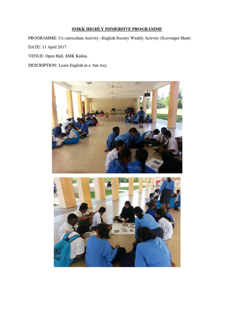 SMKK Hip Programmes | PDF | Behavior Modification | Learning