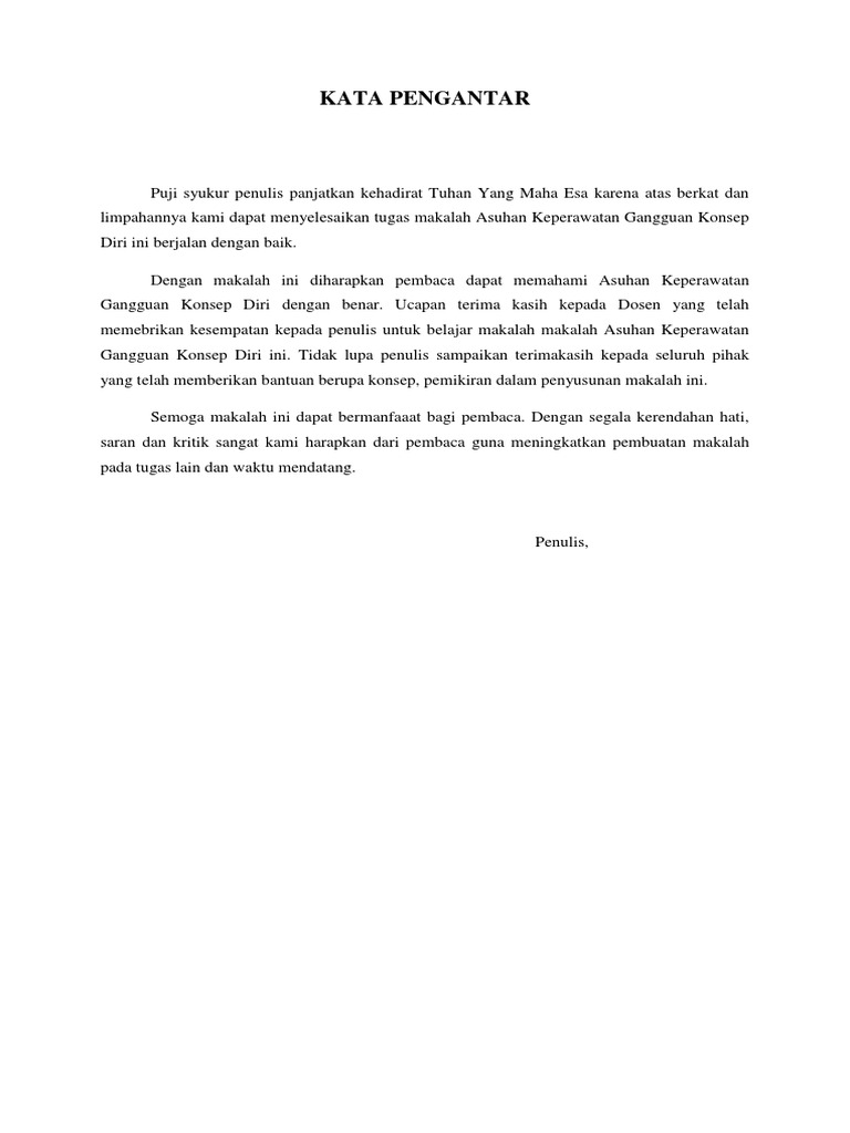 Kata Pengantar Askep GKD | PDF