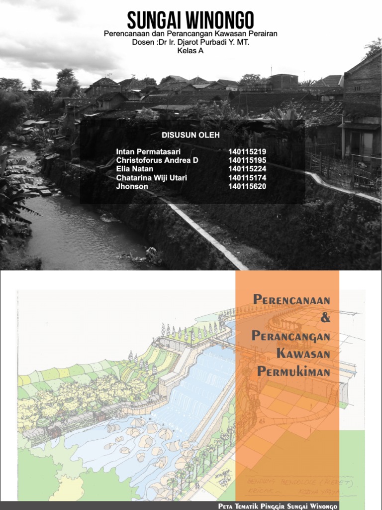 Peta Tematik Kawasan Wiranata Sungai Winogo Yogyakarta | PDF