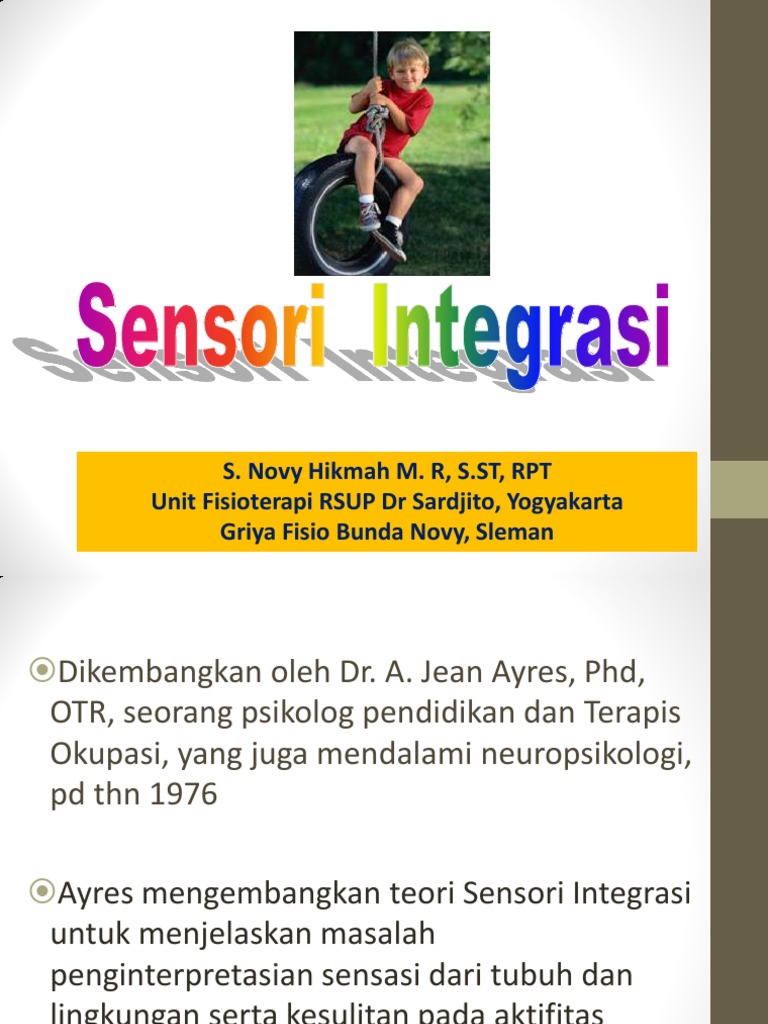 Sensori Integrasi | PDF