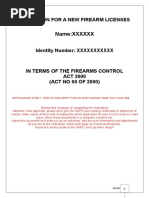 Free Sample Motivation For New Firearm License | PDF | Handgun | Firearms