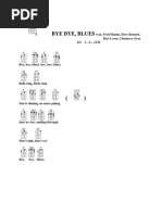 Bye Bye Blackbird (Lyrics) | PDF