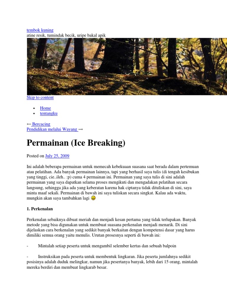 Ice Breaking | PDF