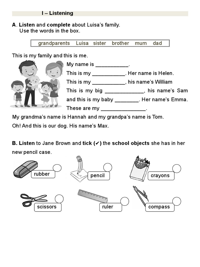 Family Test | PDF