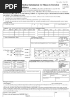 Emirates Medif Form | PDF | Flight Attendant | Medical Diagnosis