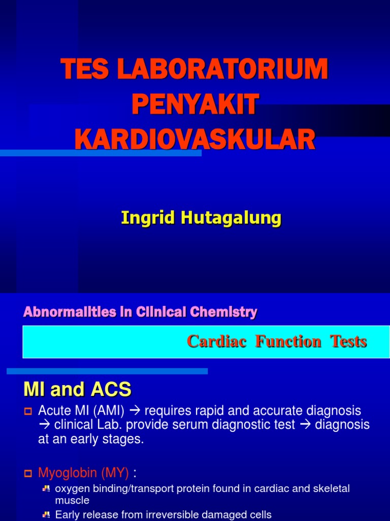 Cardiovascular Lab Tests Guide | PDF | C Reactive Protein | Heart