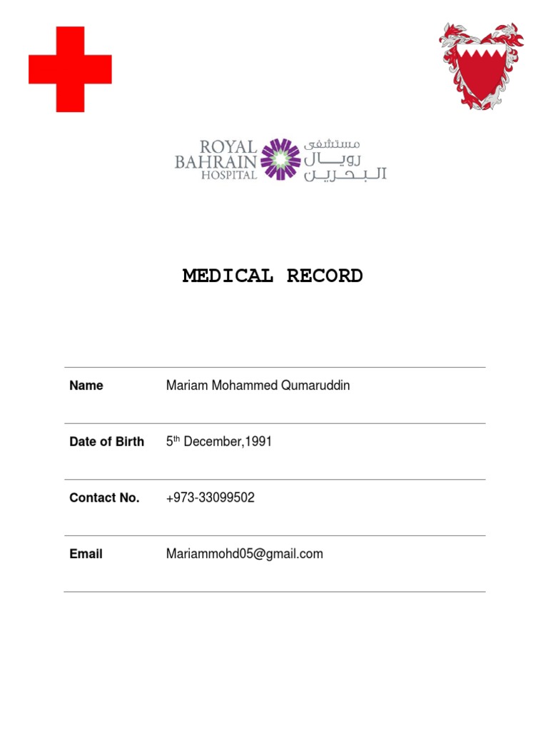 Medical Record | PDF