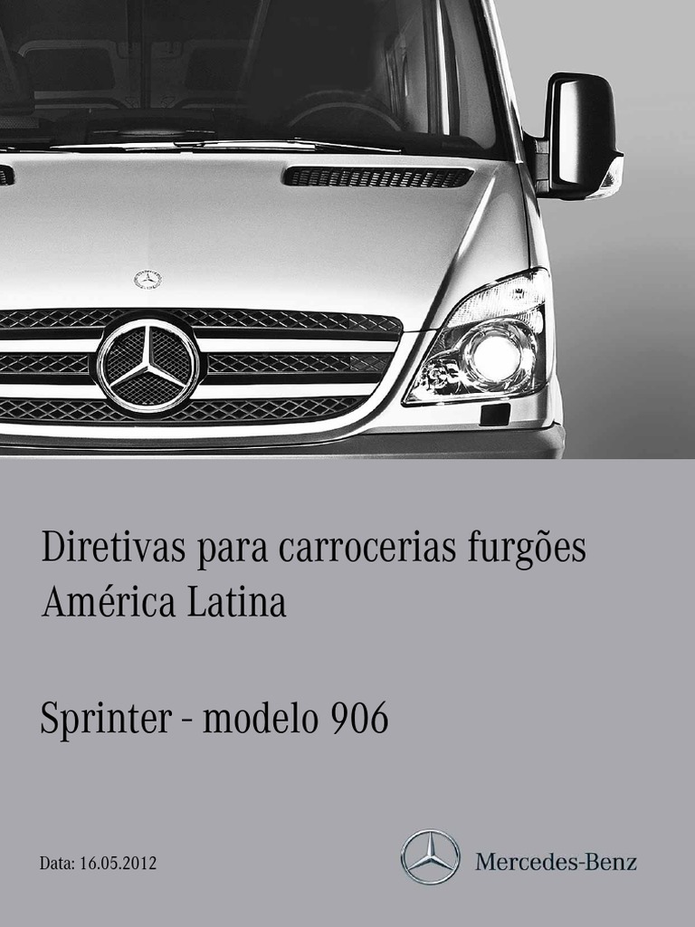 Sprinter Manual | PDF | Mercedes Benz | Veículo motorizado