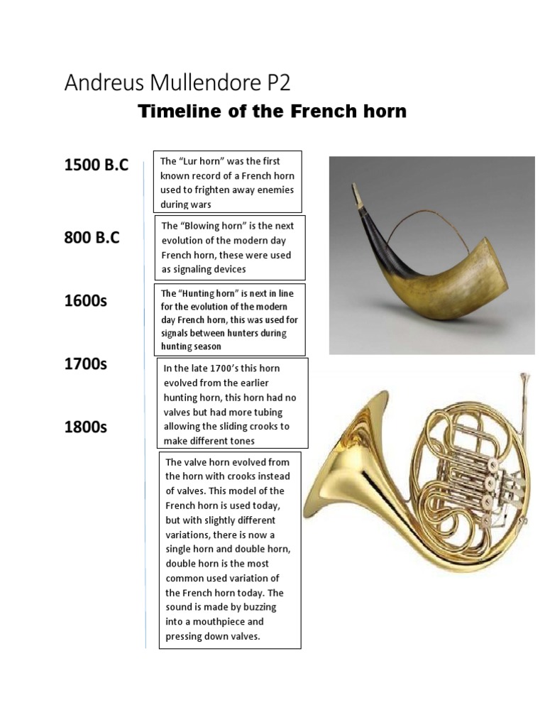 Evolution of The French Horn 3 | PDF