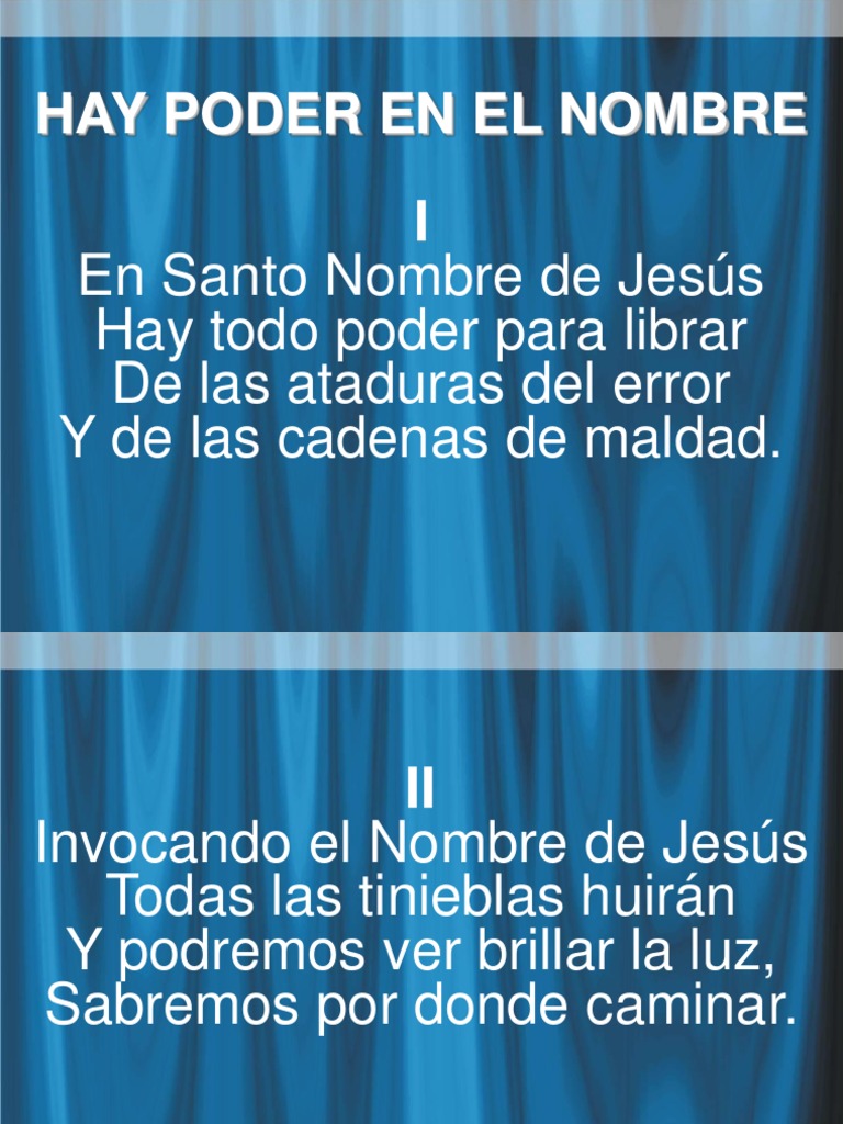 Hay Poder en El Nombre | PDF