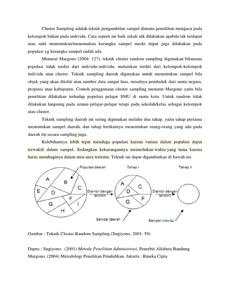 Cluster Sampling | PDF