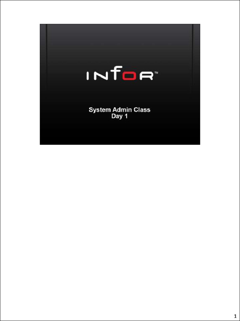 01 Progress DBA System Admin Class | PDF | Server (Computing) | Databases
