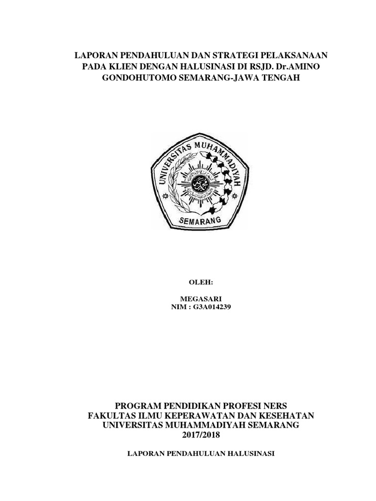 LP & SP Halusinasi | PDF | Pengembangan Diri