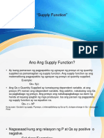 Ano Ang Kahulugan NG Demand, Demand Function | PDF