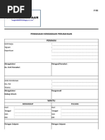 Sop Penggunaan Mobil Operasional | PDF
