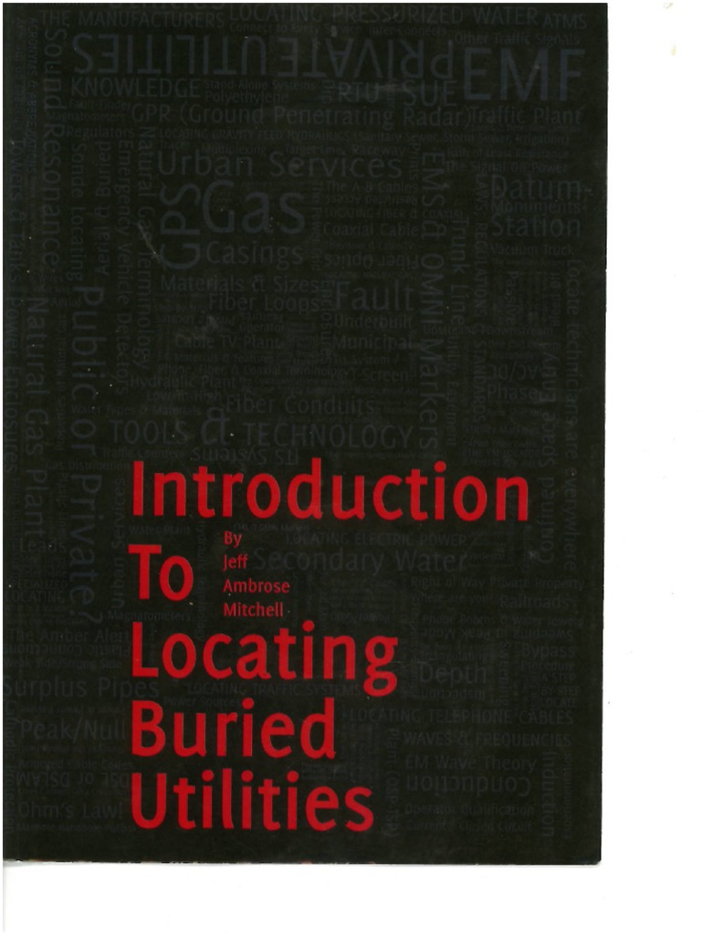 Introduction To Locating Buried Utilities | PDF