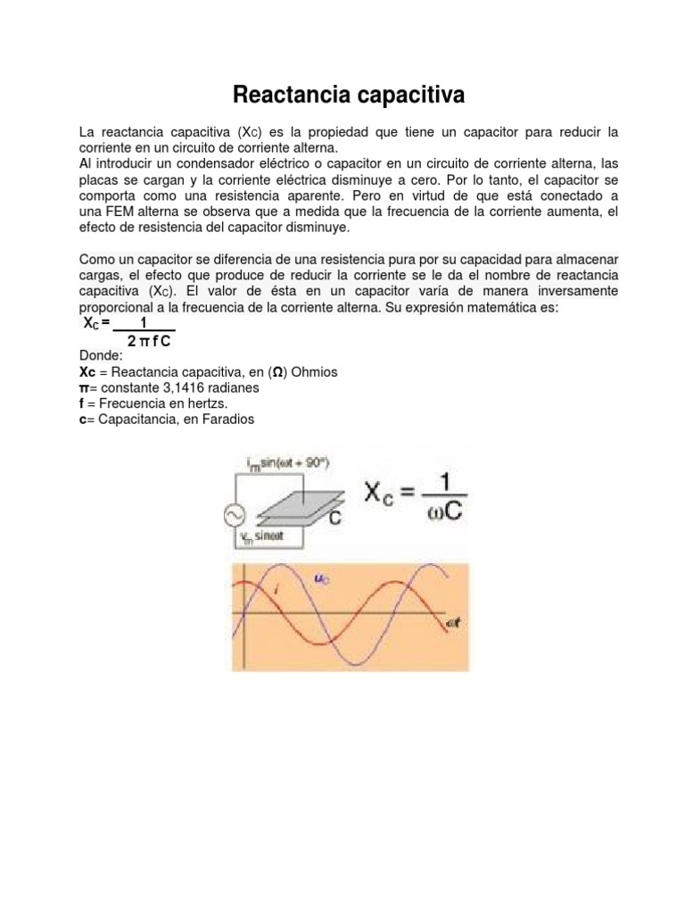 Tipos de Reactancias