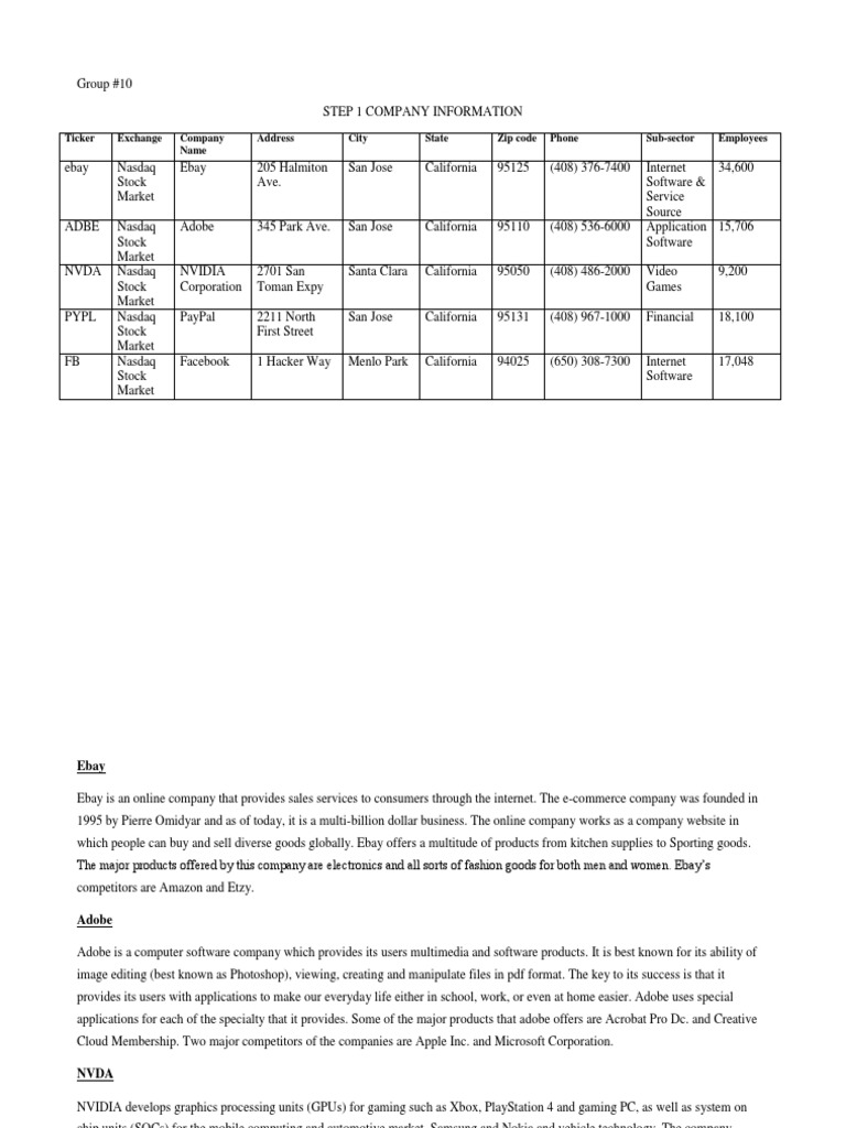 Computer Information System | PDF | E Bay | Adobe Systems