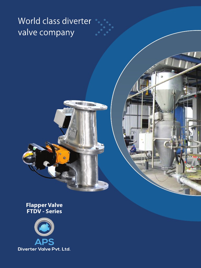 Flapper Diverter Valve Brochure | PDF | Wear | Valve