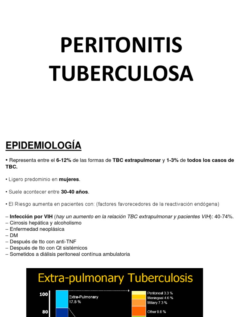 Peritonitis Tuberculosa | PDF | Tuberculosis | Abdomen