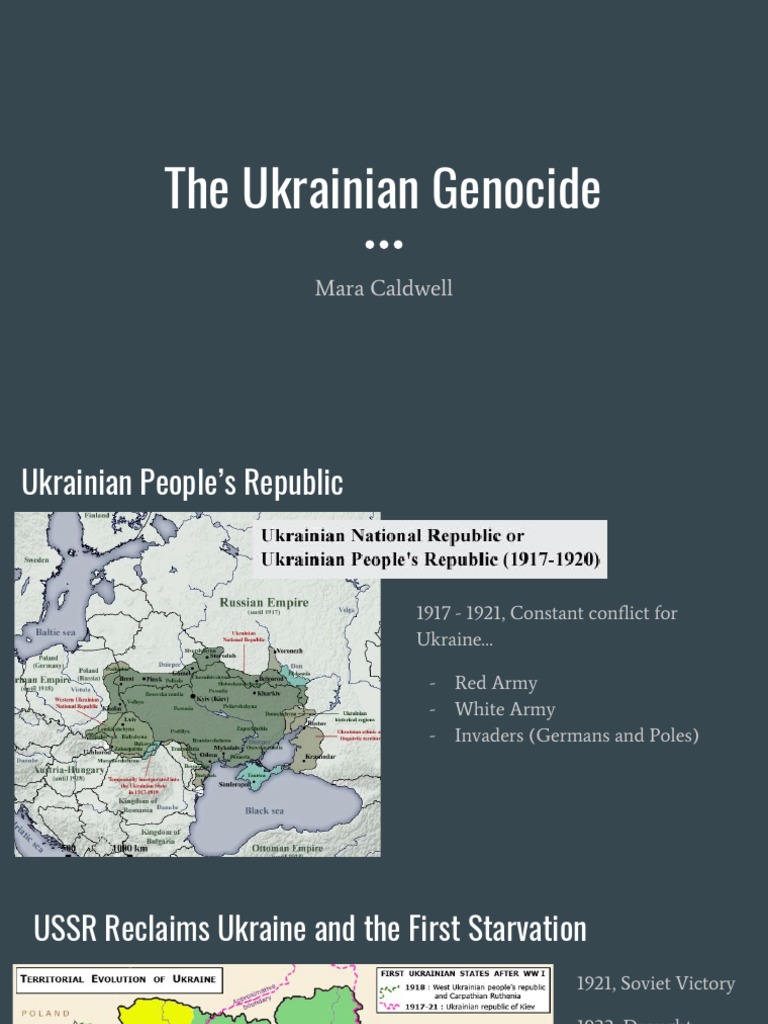 Ukranian Genocide | PDF | Joseph Stalin | Soviet Union