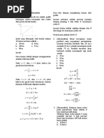 Tabel Besaran Turunan | PDF